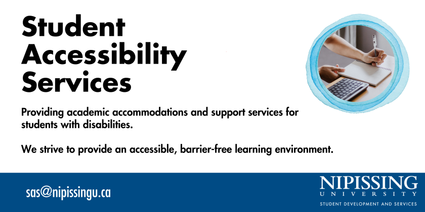 Student Accessibility Services | Nipissing University